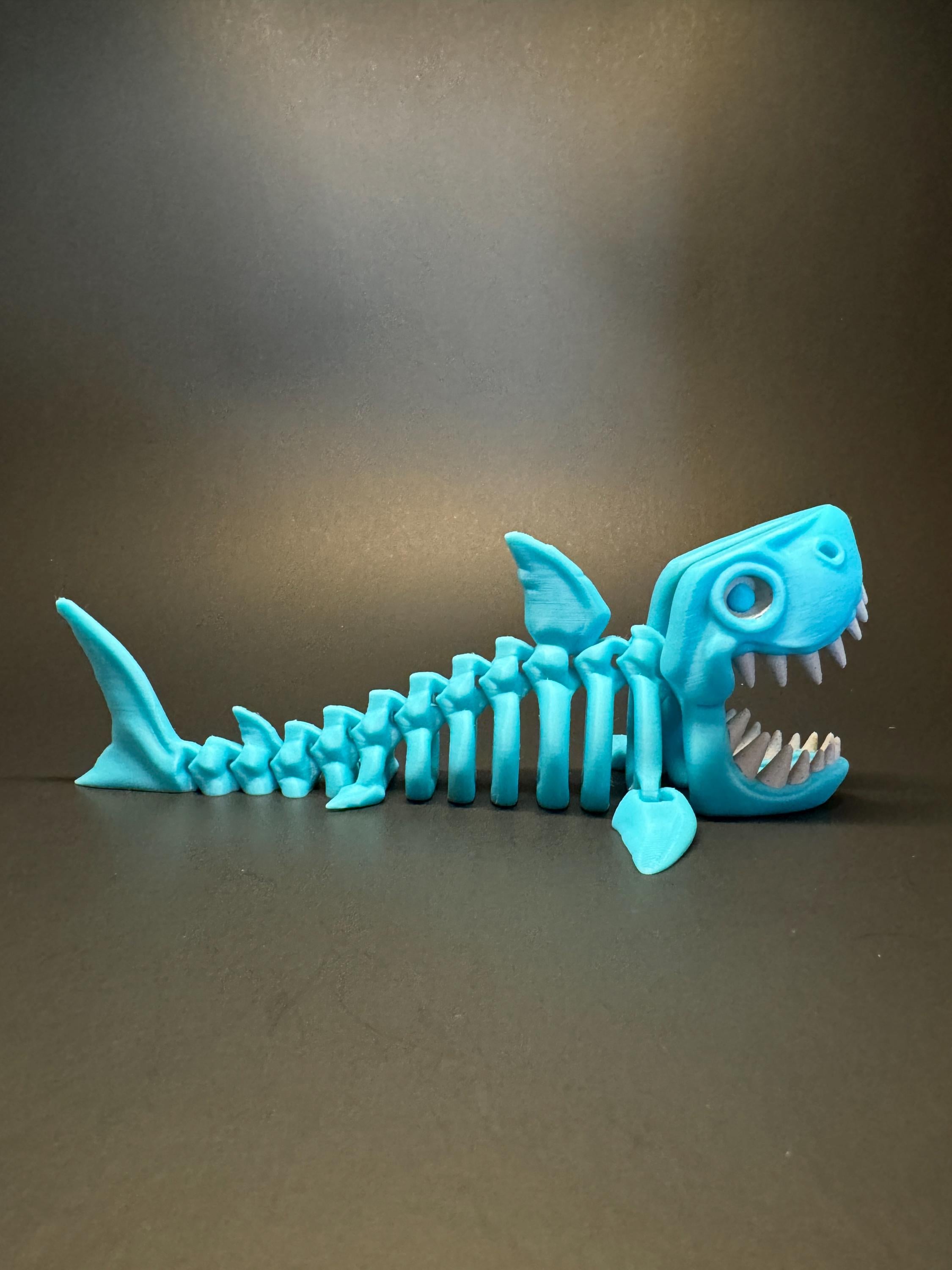 Fidget Bone Shark – 3D Printed Flexible Shark Fidget Toy - Etsy