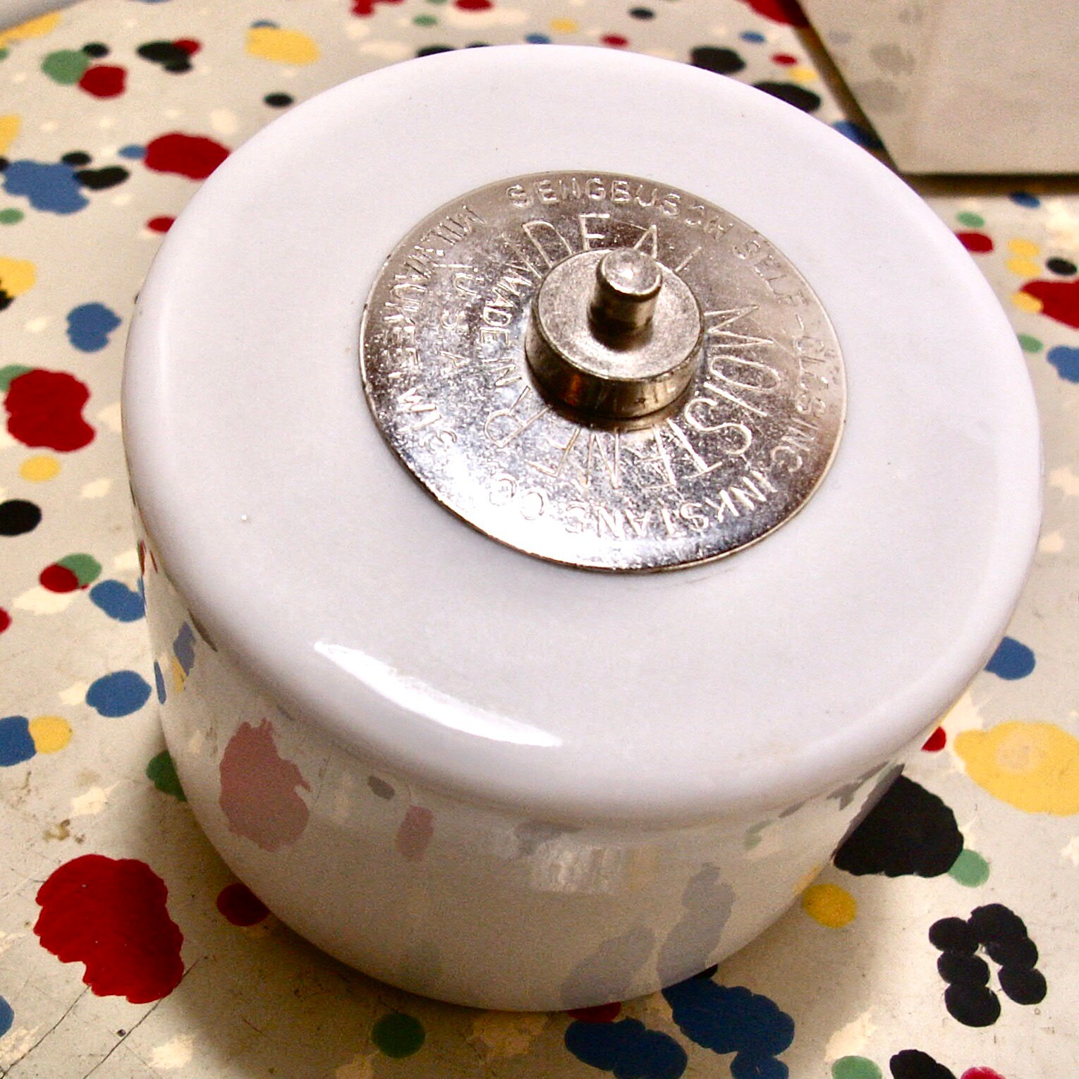 Pair of Vintage Porcelain Stamp Moistener Ideal Sengbusch - Etsy