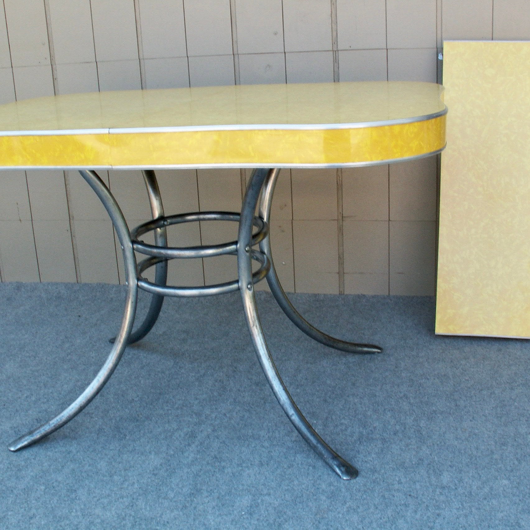 PICK UP ONLY Westchester Illinois Vintage Yellow Formica Table - Etsy