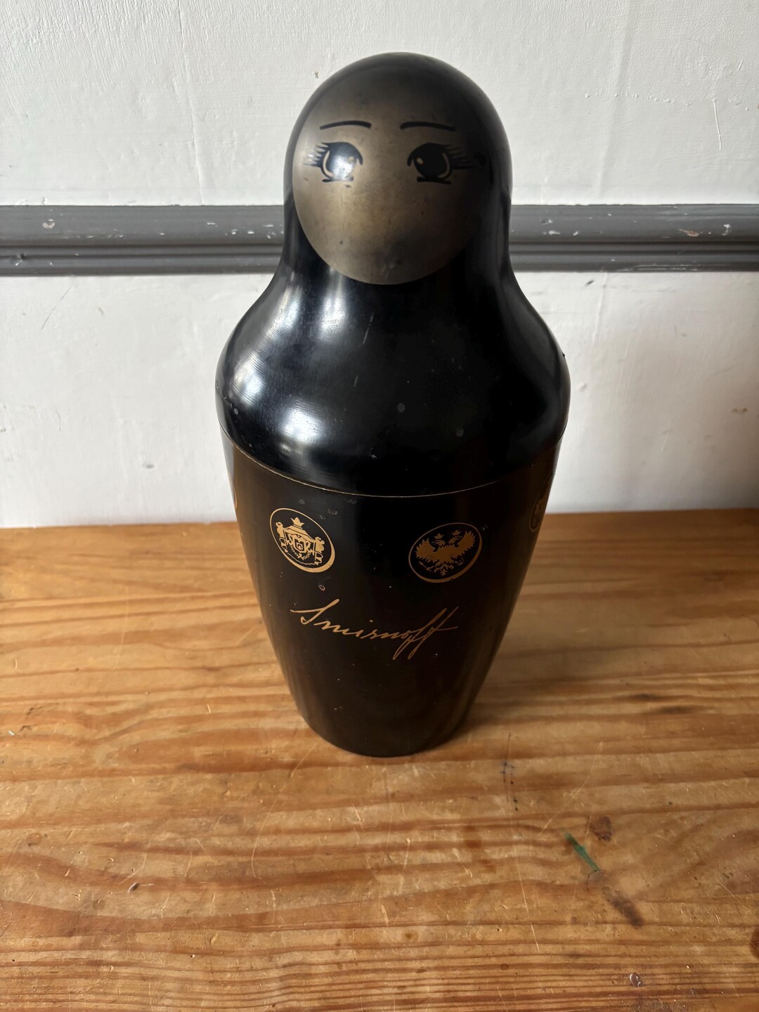 Rare Smirnoff Black Babushka Ice Bucket. - Etsy
