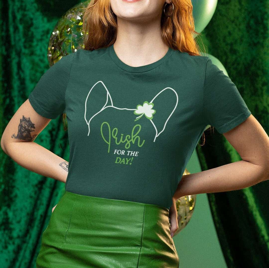 St. Patrick's Day Irish French Bulldog Dog Shirt Frenchie Dog Lover ...