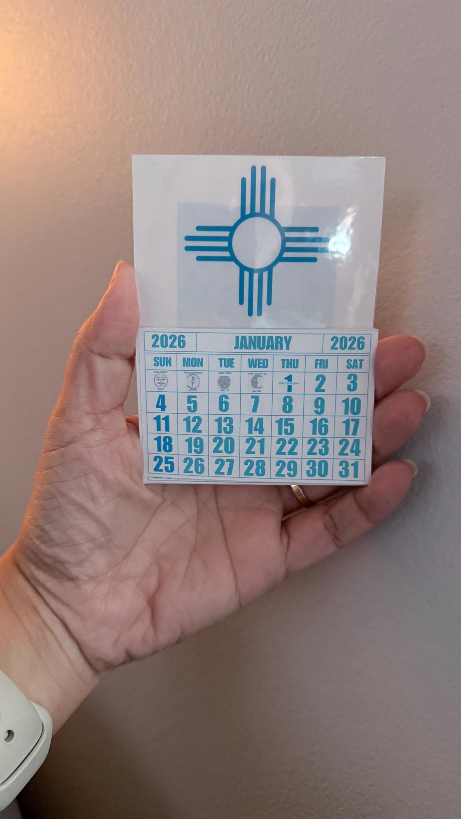 Magnetic Mini Tear-off Calendar 3x4 – Custom Business Calendar ...