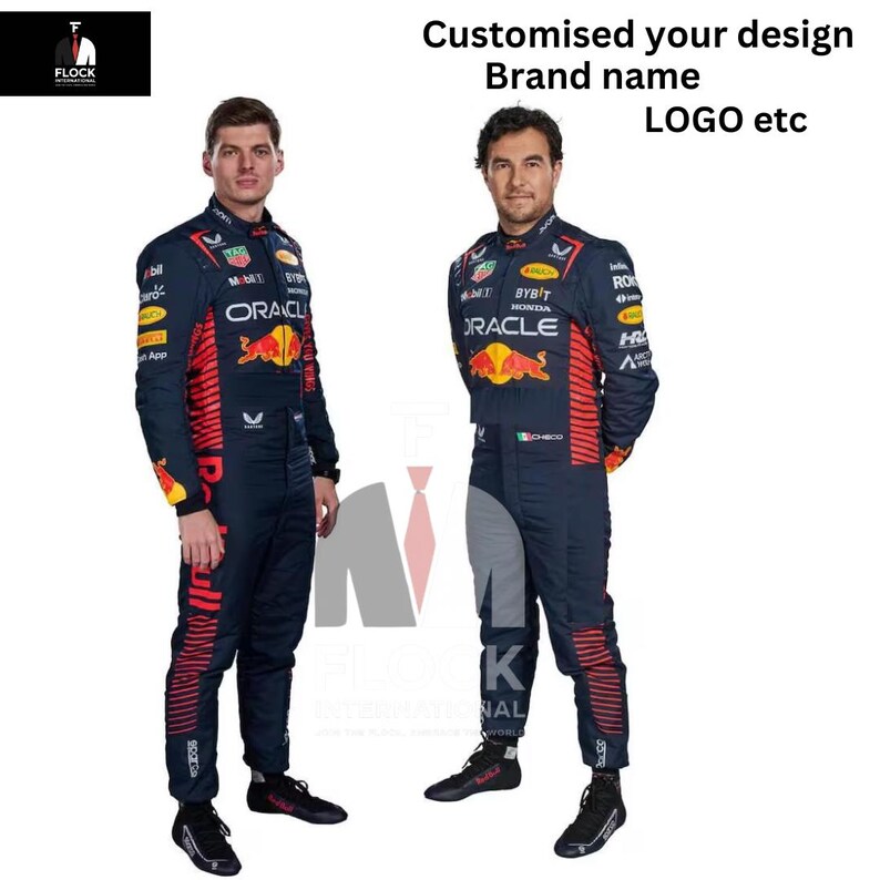 Go Karting Suit Redbull Suit F1 Racing Suits With Digital Sublimation ...