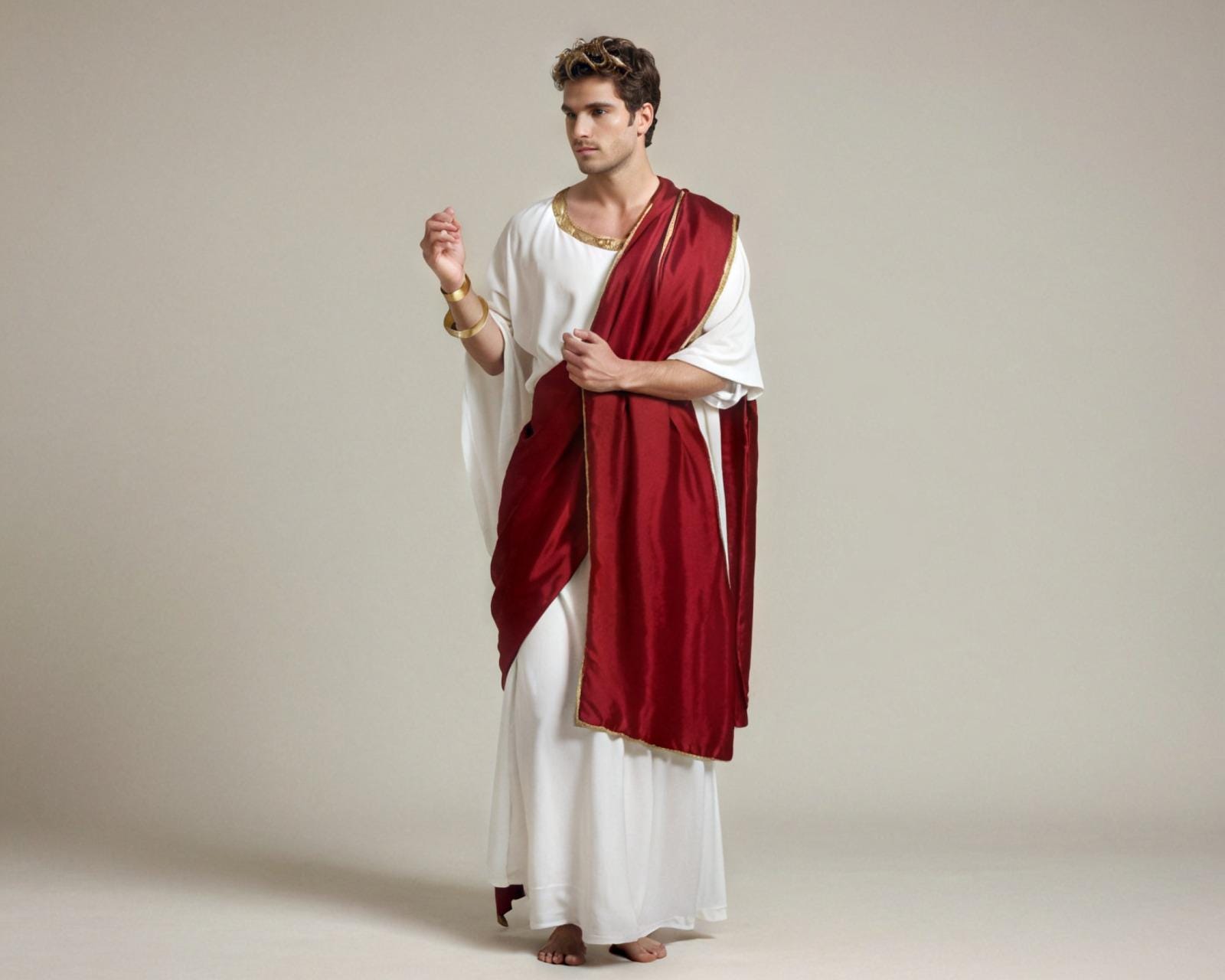 Ancient Greek Men Roman Toga, Goddess Toga Outfits, Historical Roman ...