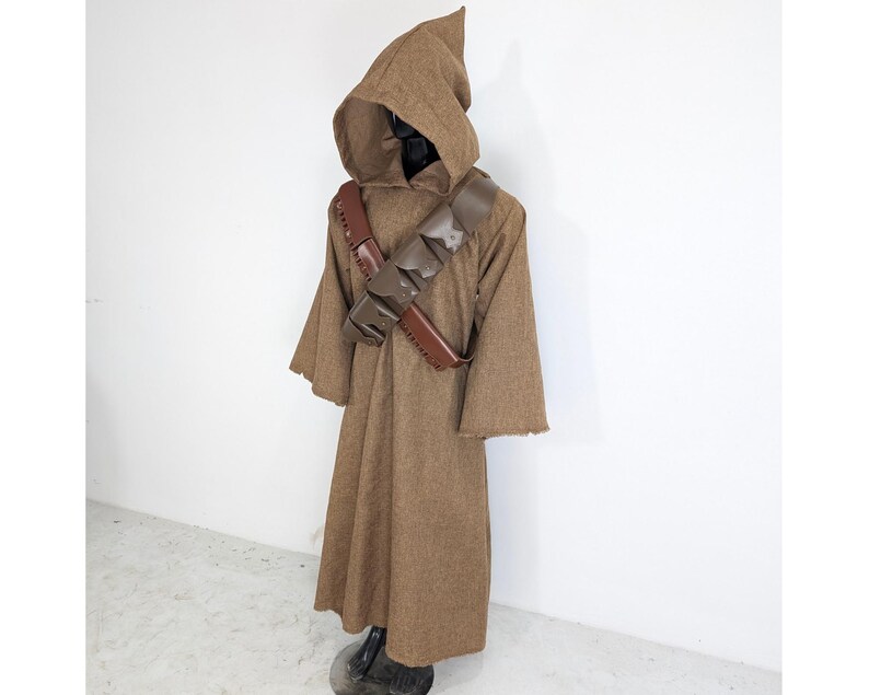 Star Wars Jawa Costume | Jawa Hood & Bandolier | Cosplay or Halloween ...