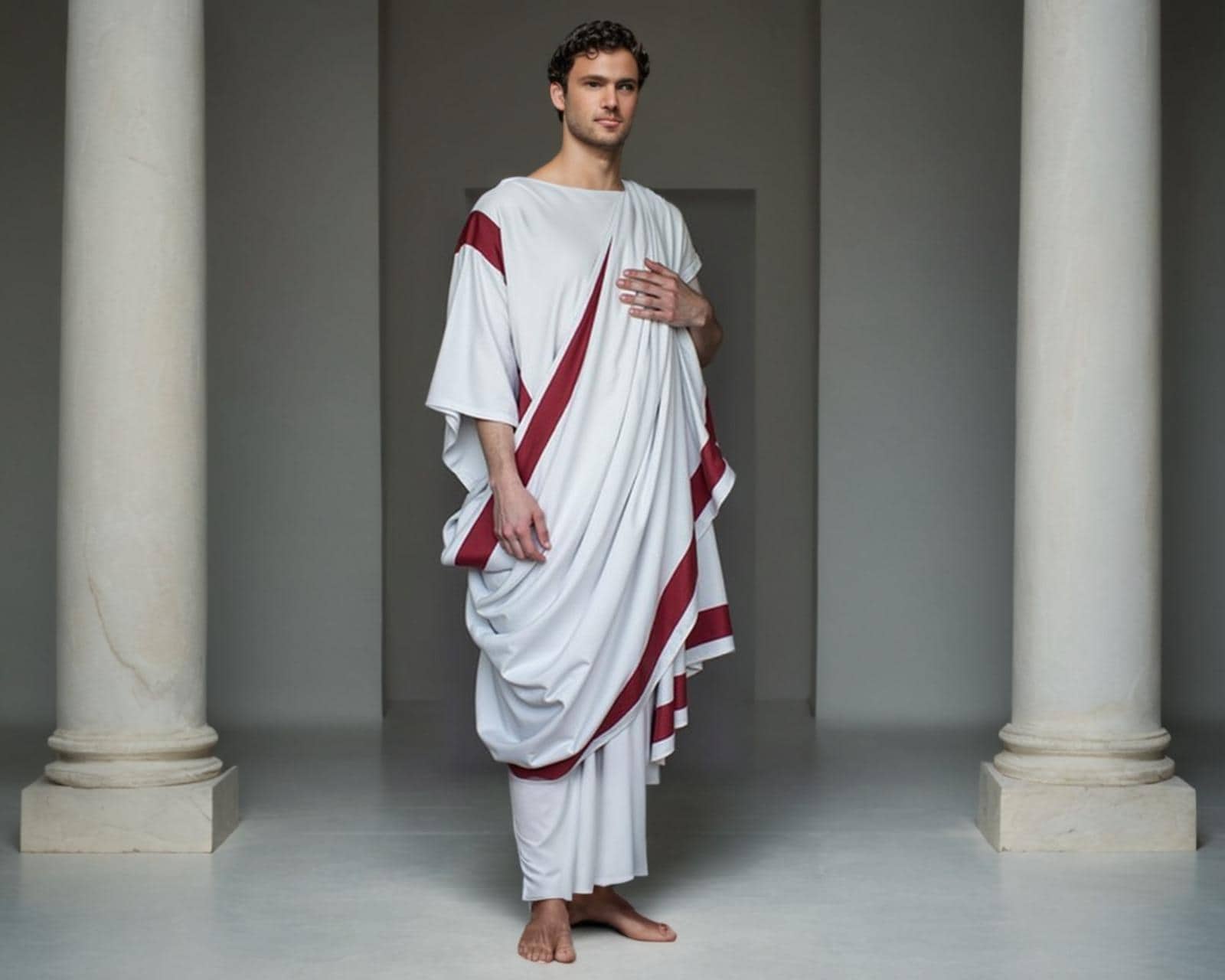 Ancient Greek Men Roman Toga, Goddess Toga Outfits, Historical Roman ...