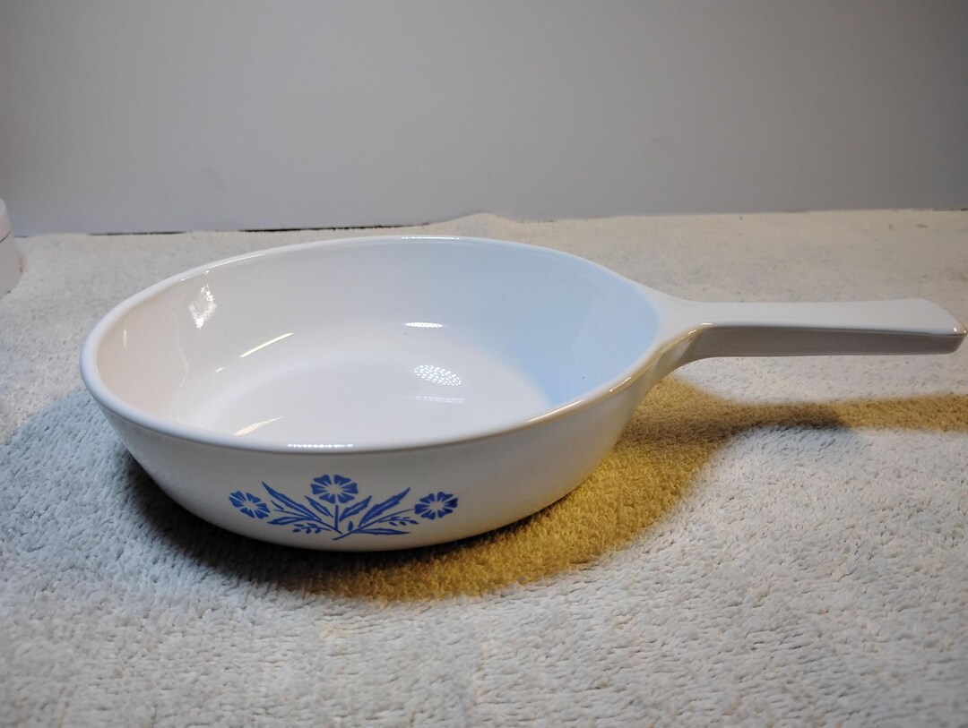 Corning Ware Skillet Sauce Pan Blue Cornflower 6 1/2 P83B - Etsy