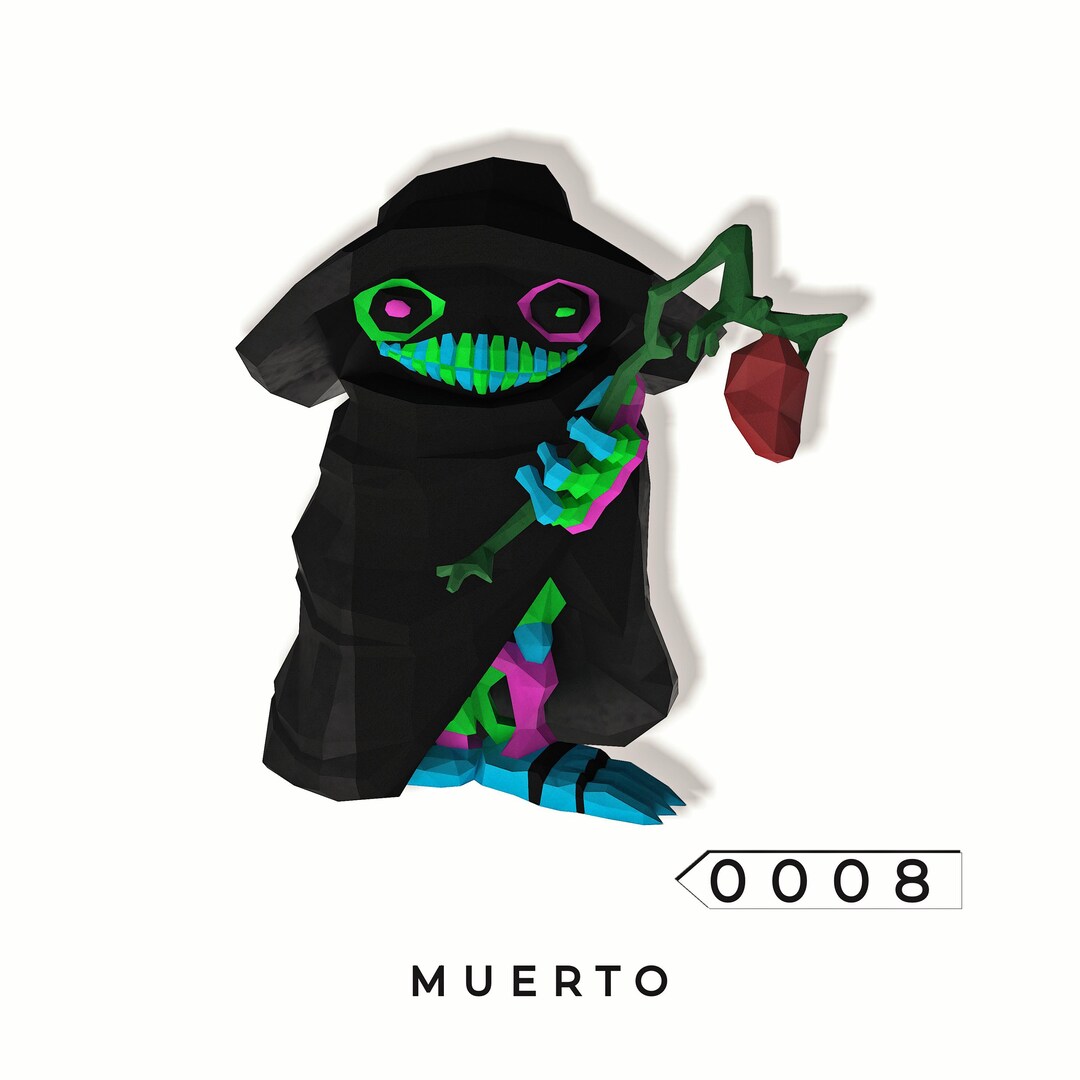 Creepazoid Muerto Papercraft (PDF, SVG, DXF Plans) - Etsy UK
