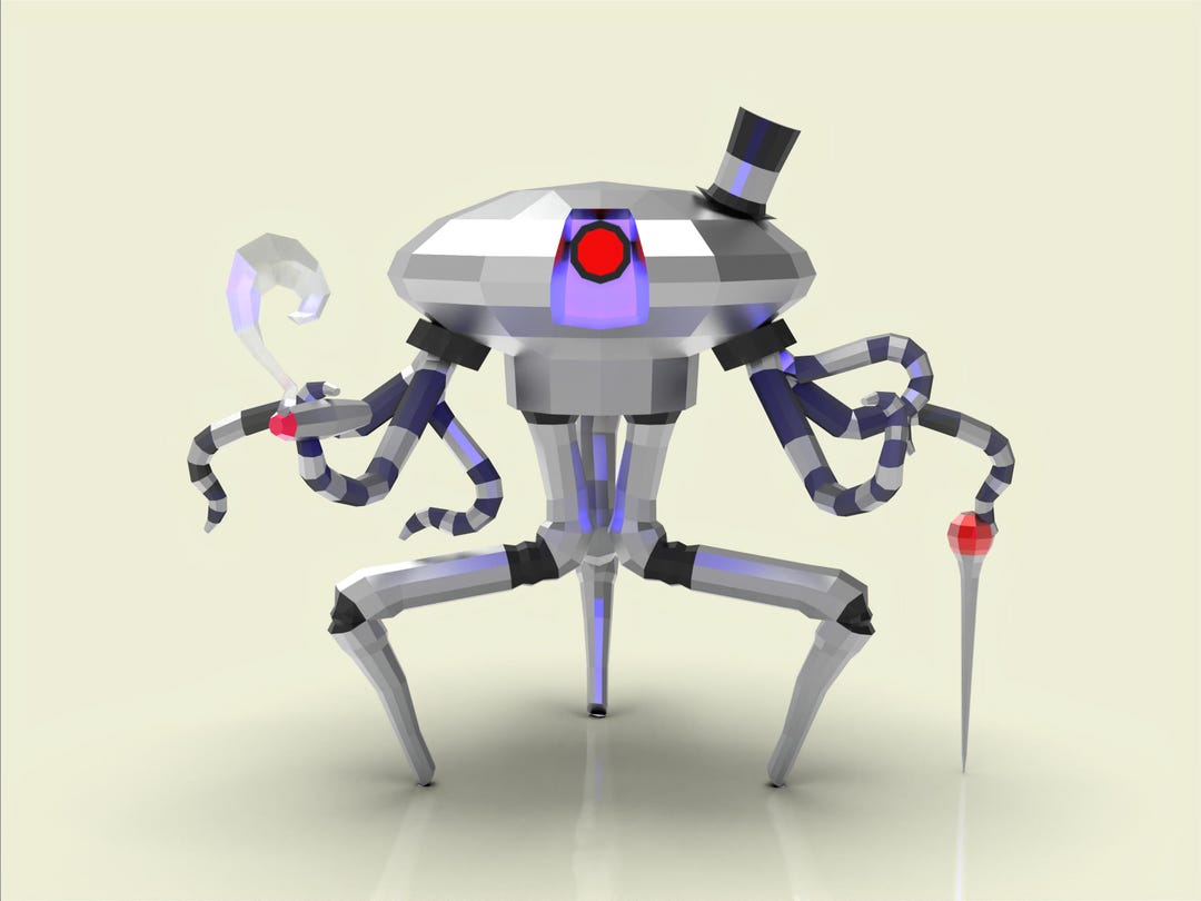 Buildable Sculpture – Collectible Digital Art | CREEPAZOIDS #6 – WARREN ...