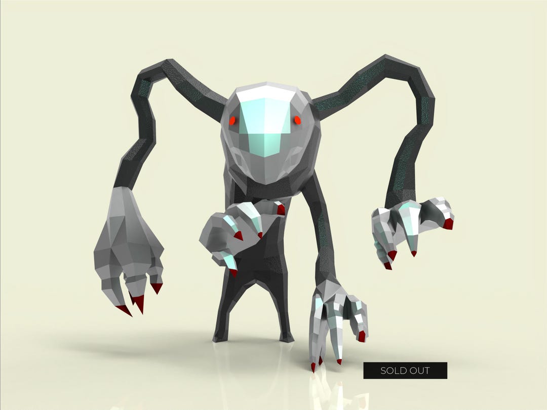 Buildable Sculpture – Collectible Digital Art | CREEPAZOIDS #7 ...
