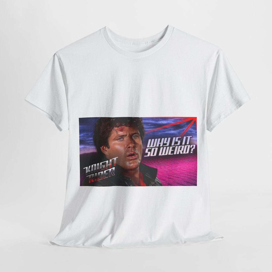 David Hasselhoff knight Rider T Shirt - Etsy