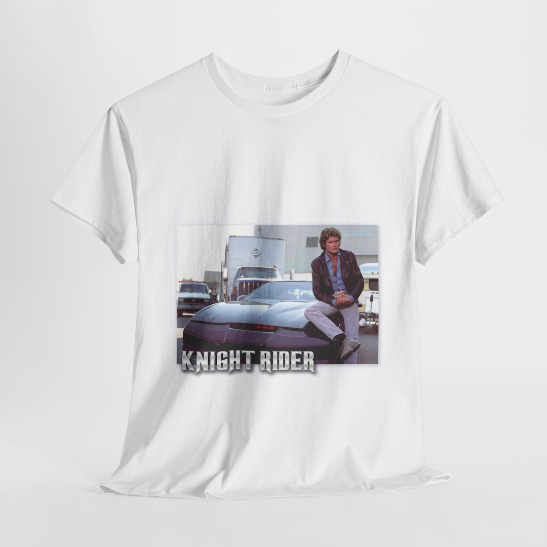 David Hasselhoff knight Rider T Shirt - Etsy