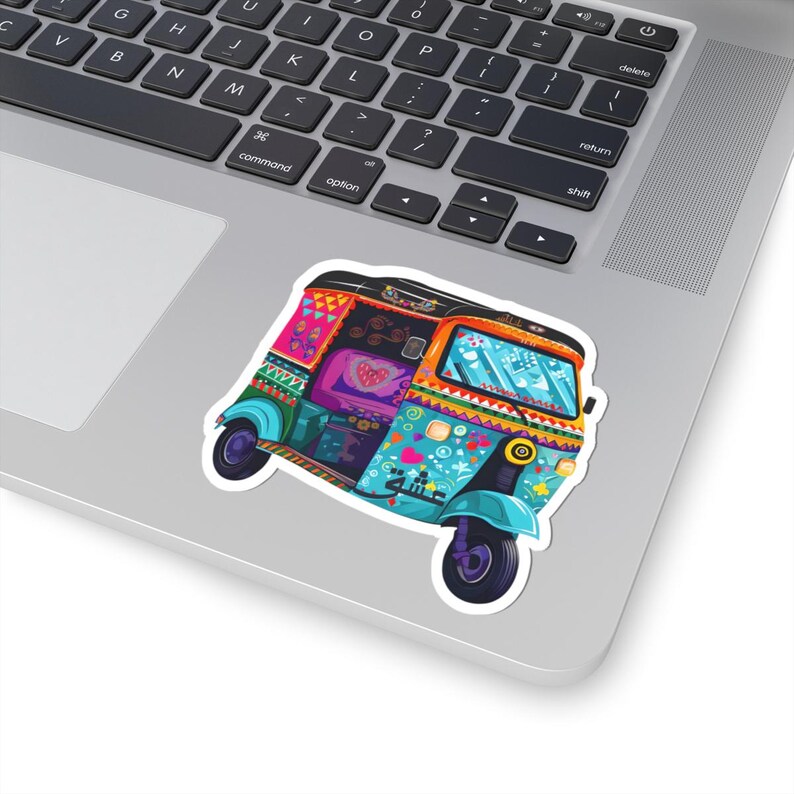 Pakistan Truck Art Sticker: Auto Rickshaw, Urdu Calligraphy Decal - Etsy