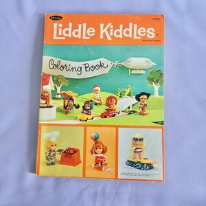 Vintage Liddle Kiddles Colouring Book 127 Pages - Etsy