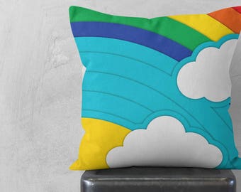 Bright color pillow | Etsy