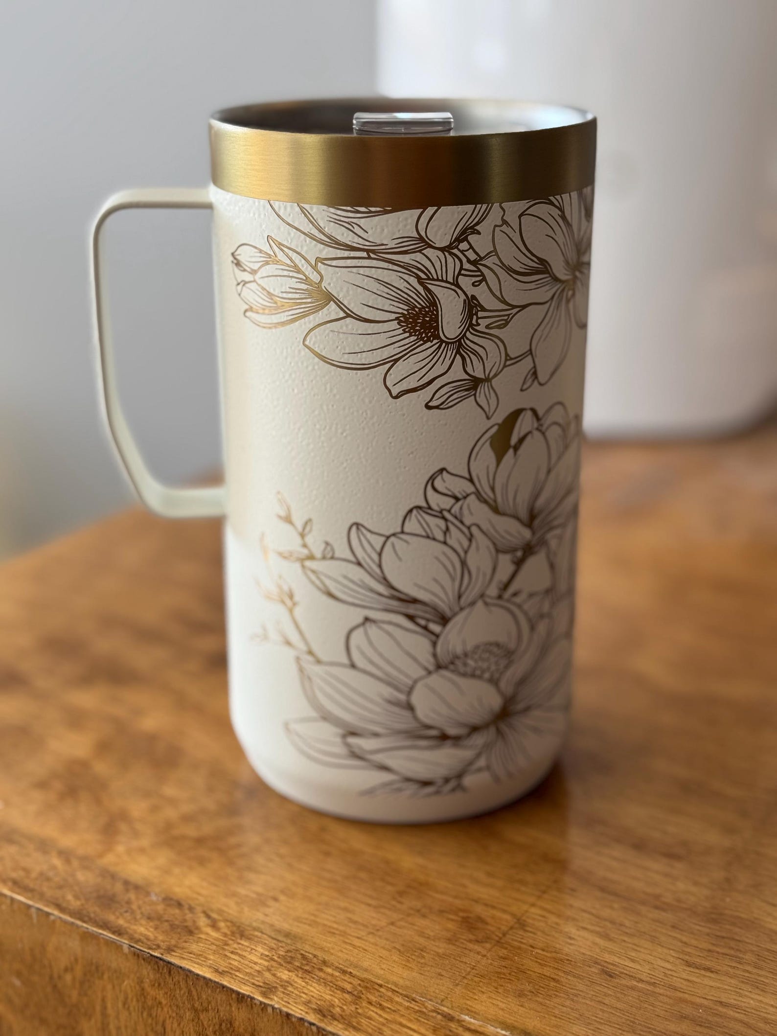 Magnolia Engraved Stanley 24oz Camp Mug - Etsy