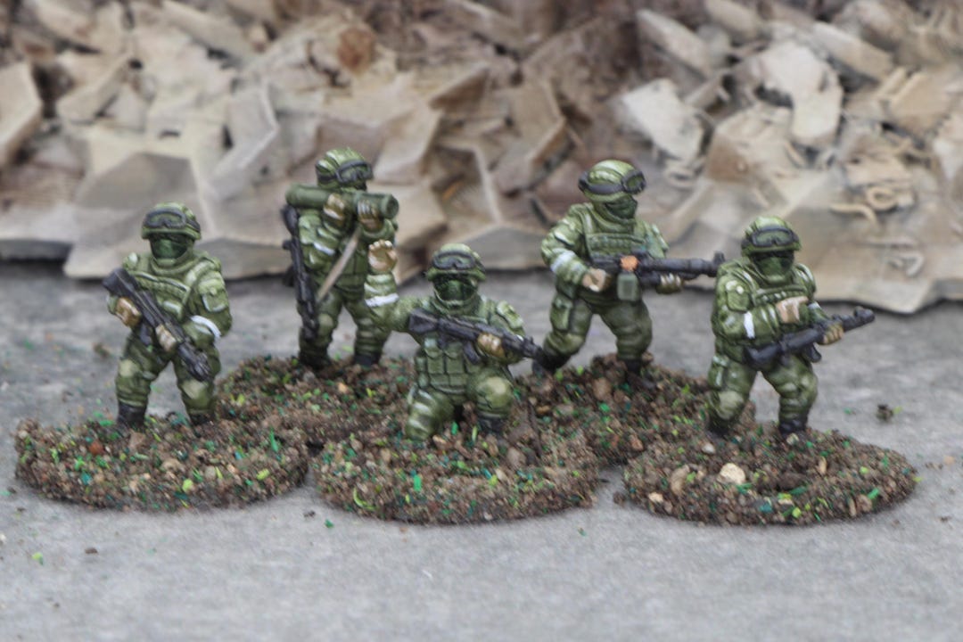 15mm Modern Russian Soldiers 1 |miniature | Wargaming | 15mm | Modern ...