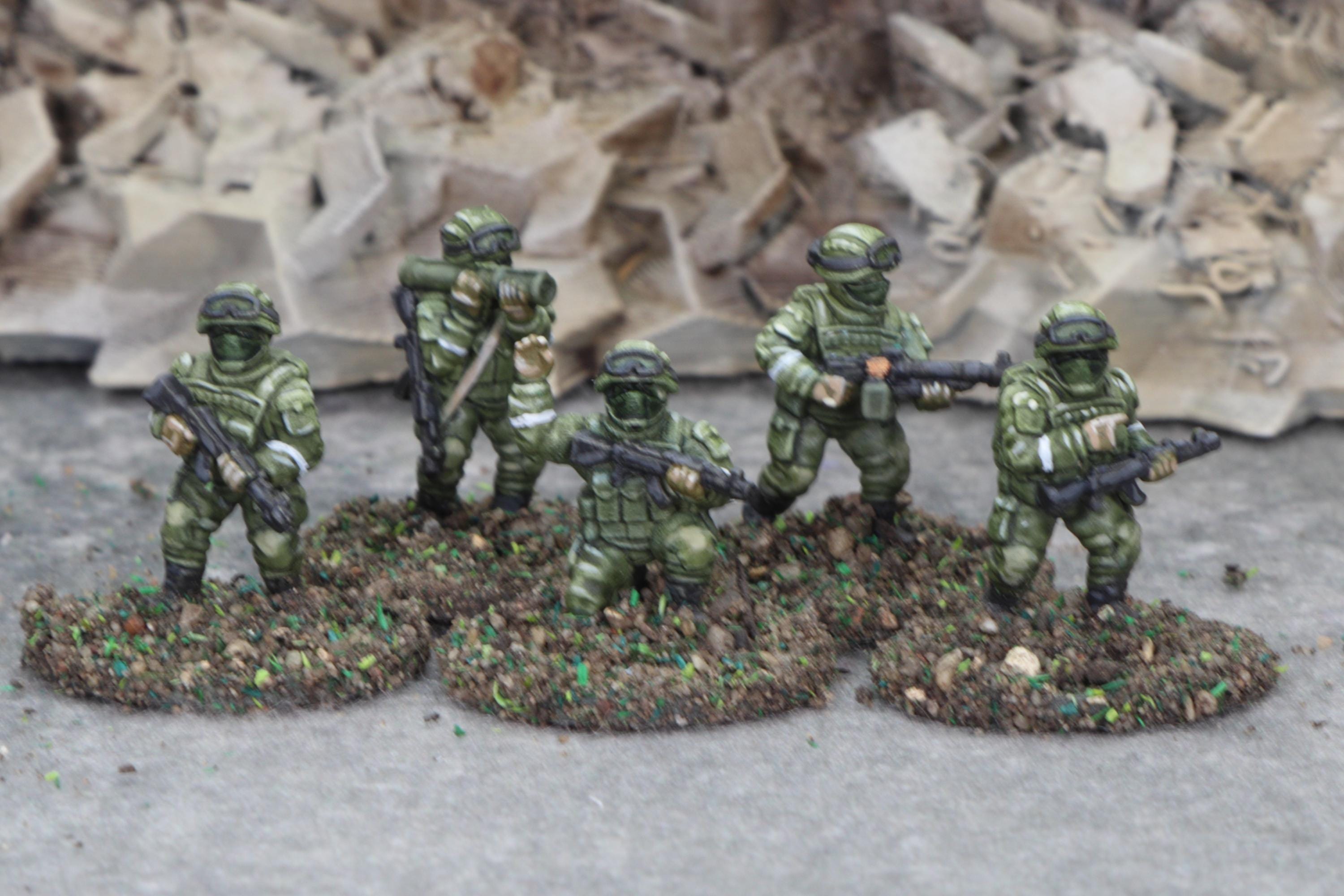 15mm Modern Russian Soldiers 1 |miniature | Wargaming | 15mm | Modern ...