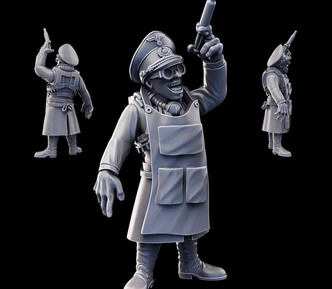 28mm WW2 German Scientist C - Etsy