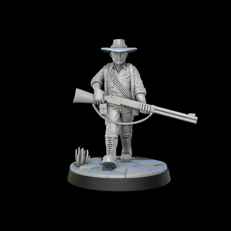 32mm Crocodile Hunter, Cthulhu Investigator - Etsy