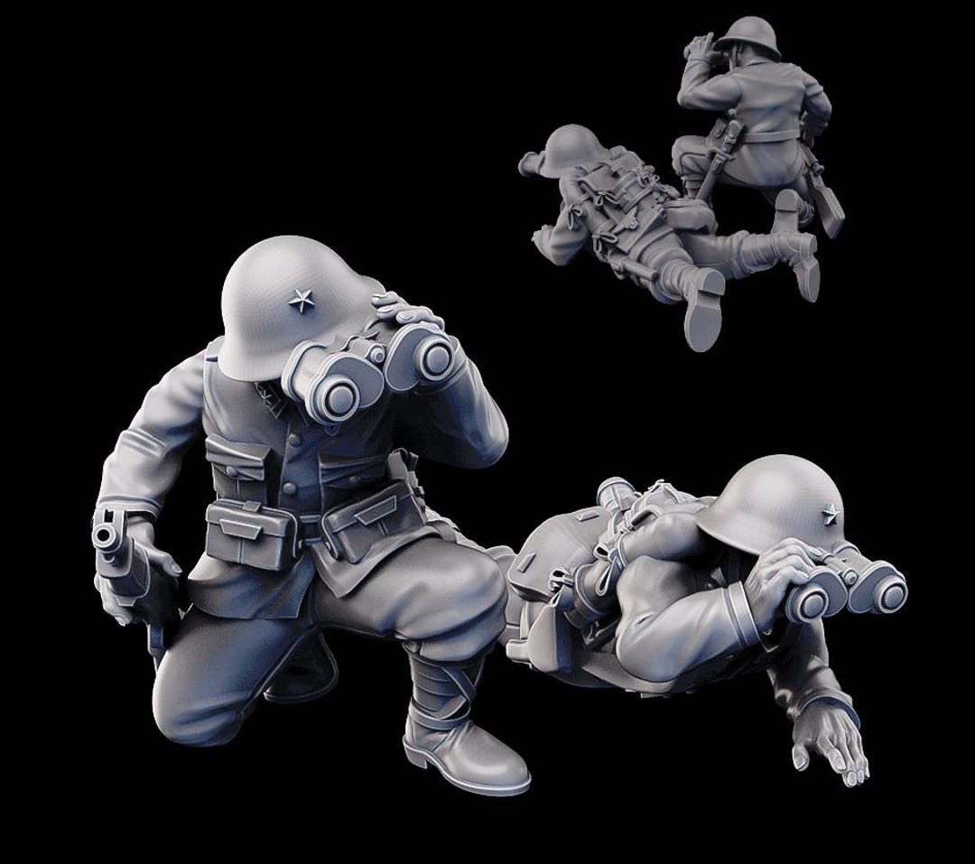 28mm WW2 Japanese Scouts - Etsy