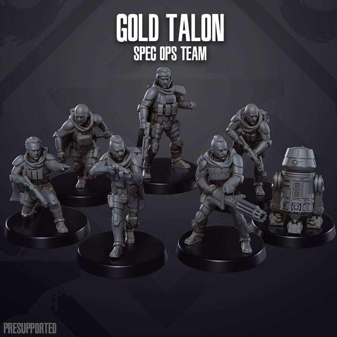 32mm Gold Talon Spec Ops 2 - Etsy