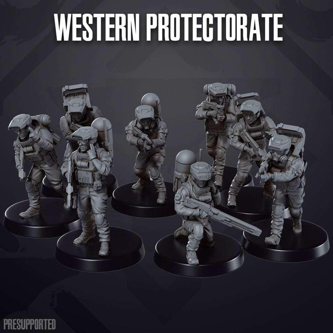 32mm Western Protectorate - Etsy