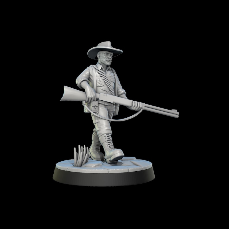 32mm Crocodile Hunter, Cthulhu Investigator - Etsy