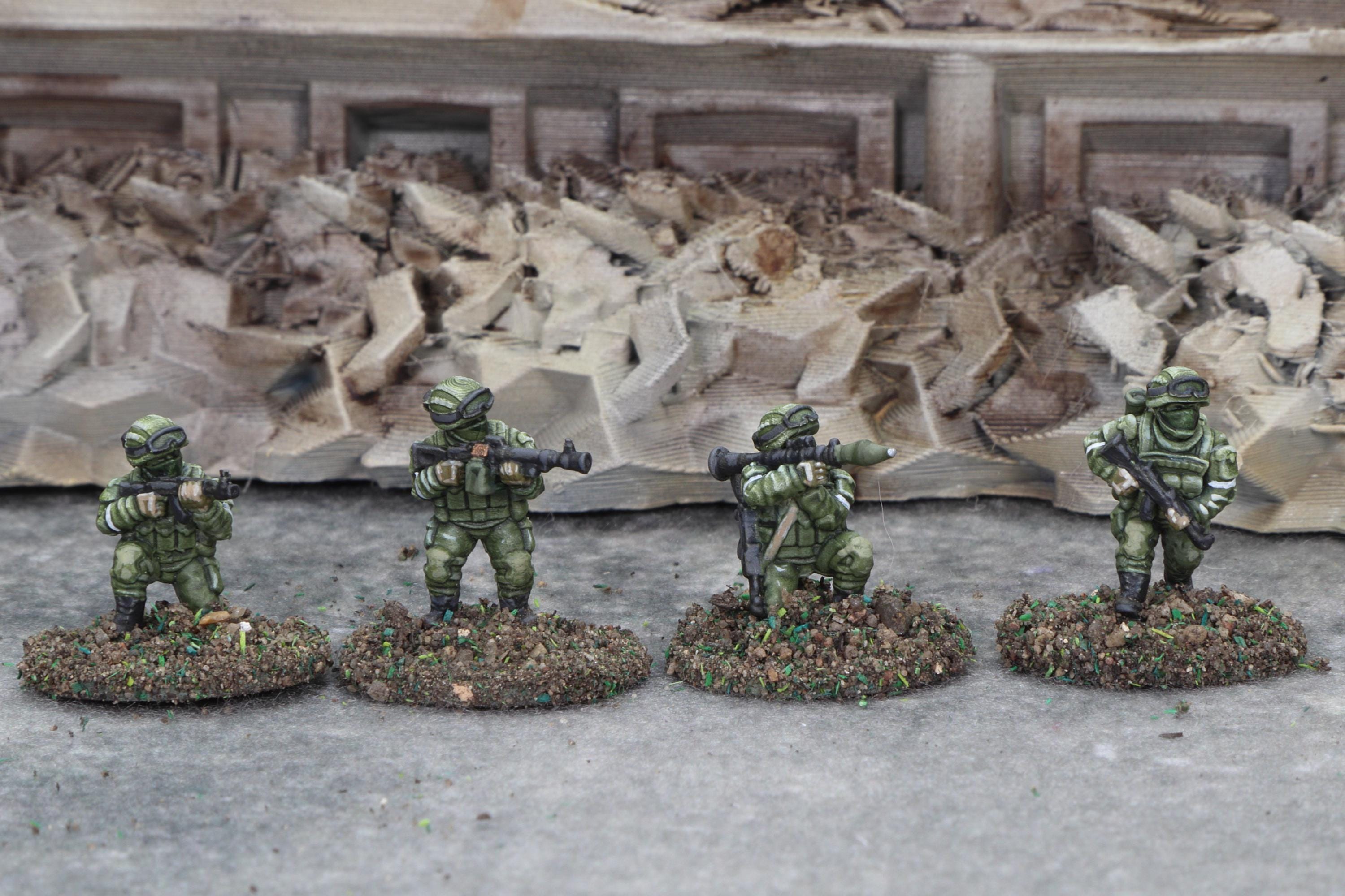 15mm Modern Russian Soldiers 1 |miniature | Wargaming | 15mm | Modern ...