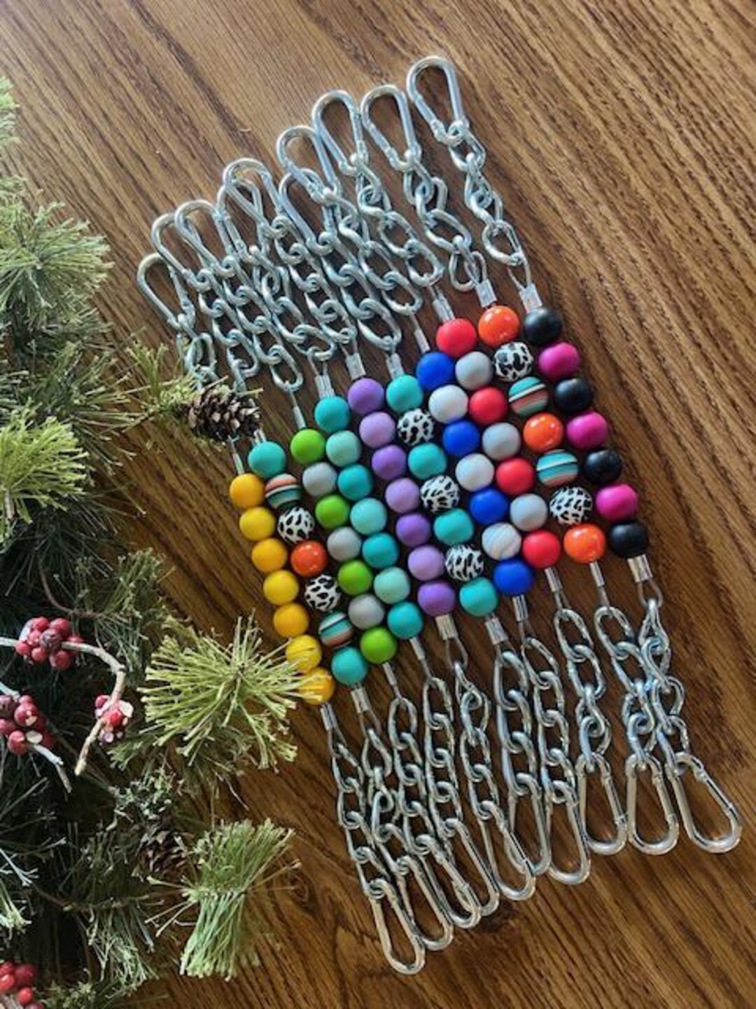 Custom Beaded Curb Staps - Etsy