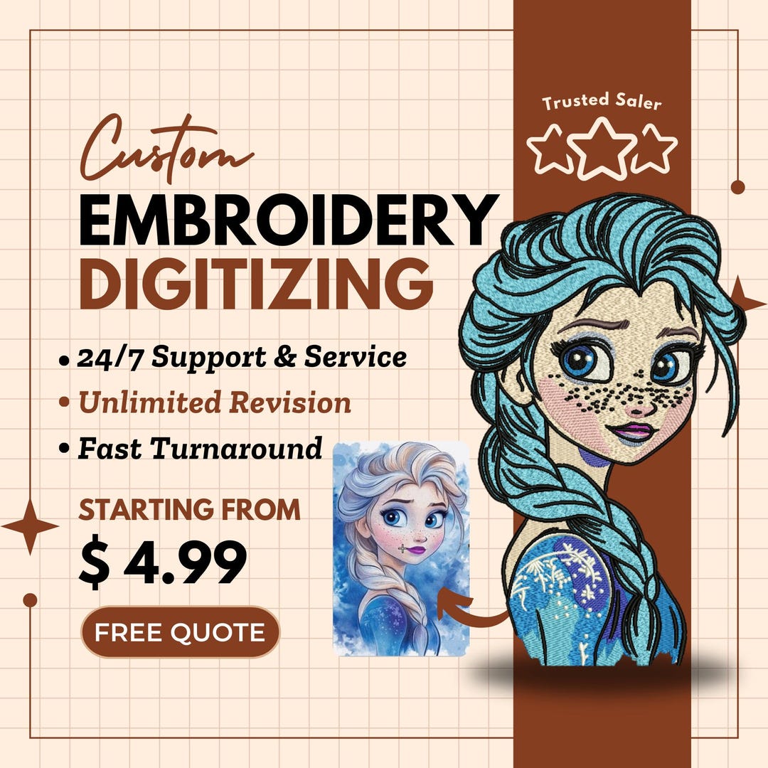 Custom Embroidery Digitizing | Logo Digitizing Embroidery | Machine ...