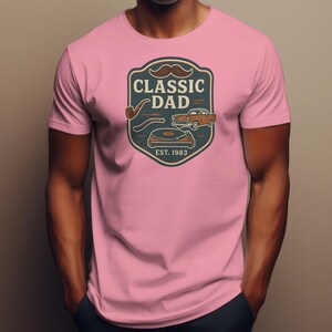 Classic Dad PNG, Retro Dad PNG, Dad Gifts, Father PNG, Fathers Day Gift ...