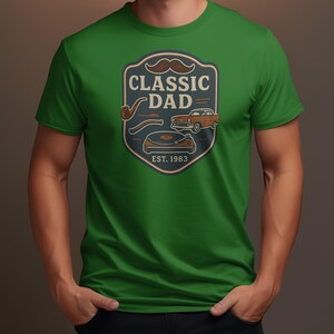 Classic Dad PNG, Retro Dad PNG, Dad Gifts, Father PNG, Fathers Day Gift ...
