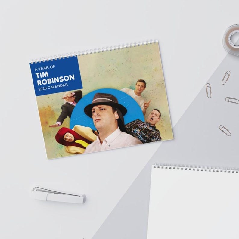 Tim Robinson 2026 Wall Calendar – Funny Fan Calendar & Planner ...
