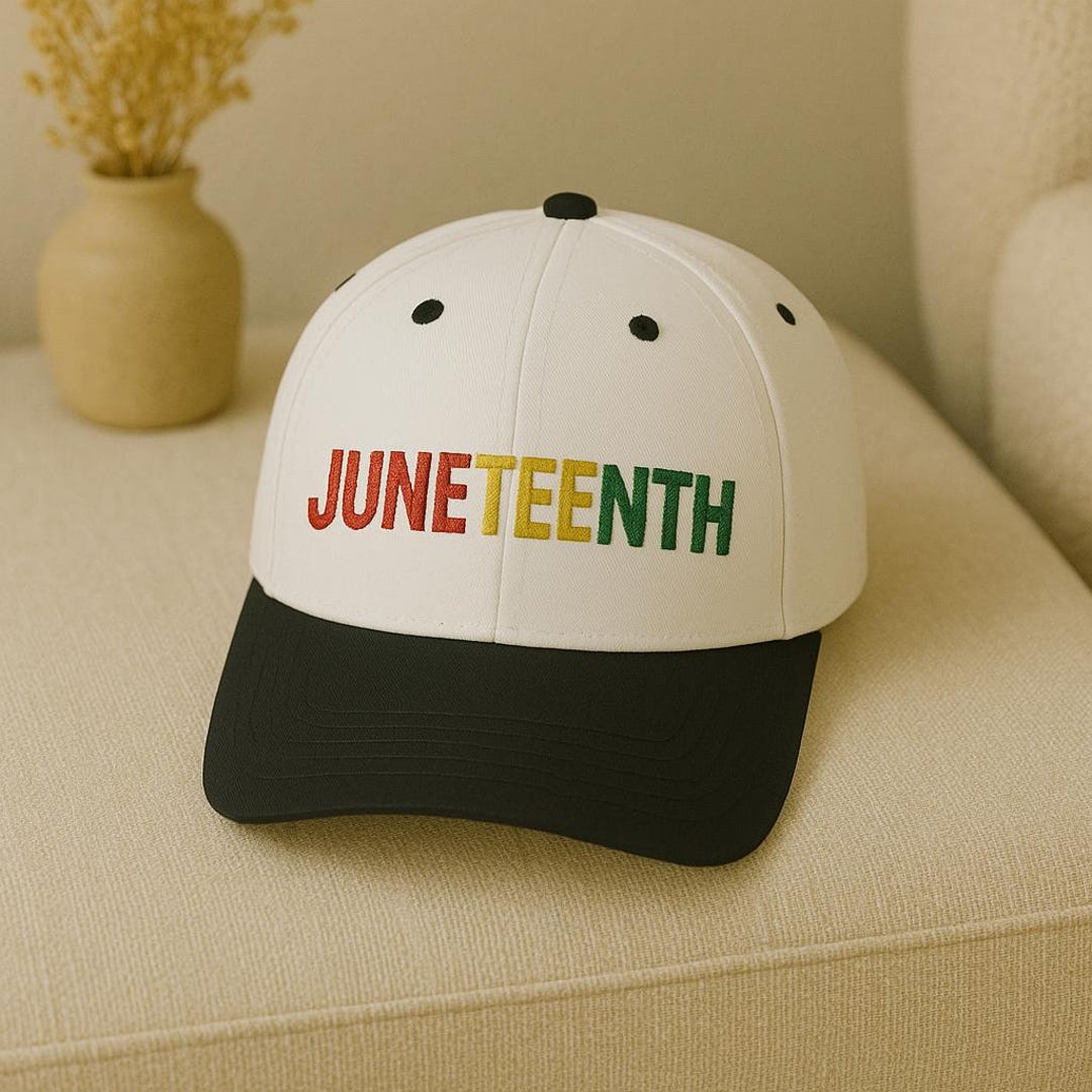 Juneteenth Embroidered Dad Hat, Dad Snapback Hat, Gifts for Dad ...