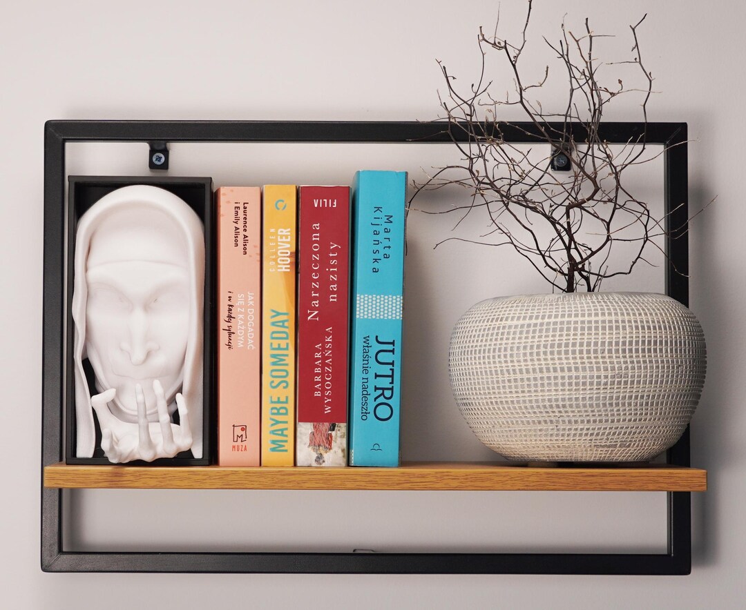 Valak Book Nook (conjuring, the Nun) 3D Printed Book Corner, Unique ...