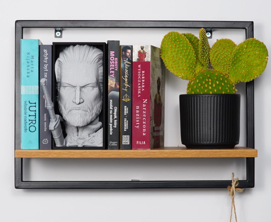 Geralt Di Rivia Book Nook (the Witcher) 3D Printed Book Corner, Unique ...