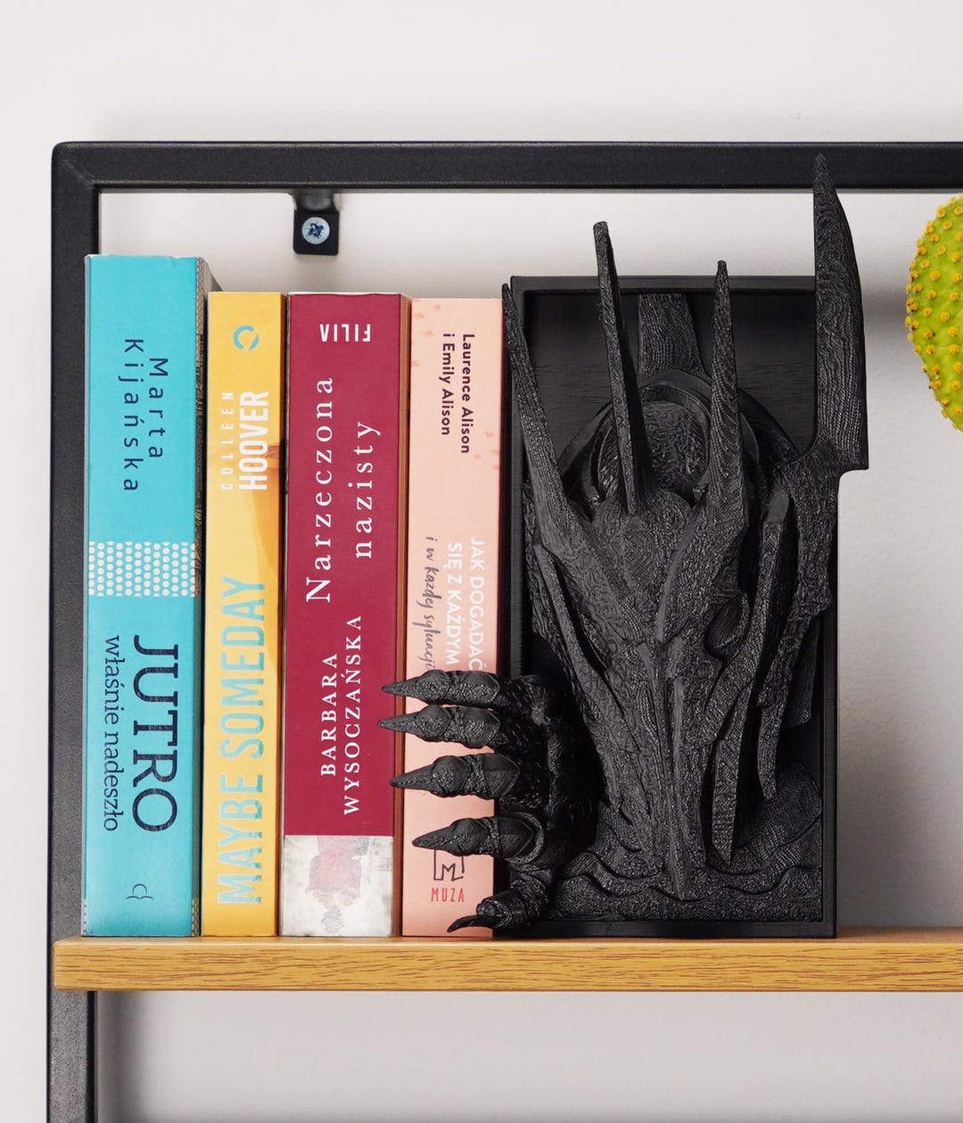 Sauron Book Nook (the Lord of the Rings) 3D Printed Book Corner, Unique ...