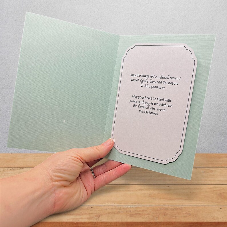Printable Christmas Christian Greeting Card Sentiment Bundle With ...