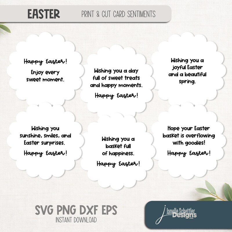 Easter Card Inserts - Etsy UK