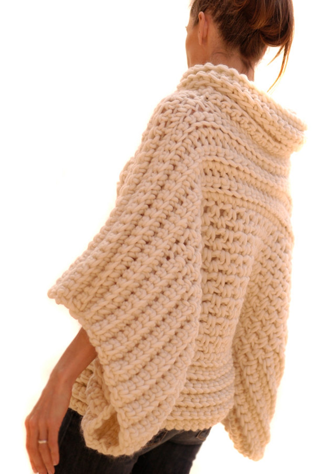 CROCHET PATTERN Pdf Instructions to Make: the Crochet Brioche Sweater ...