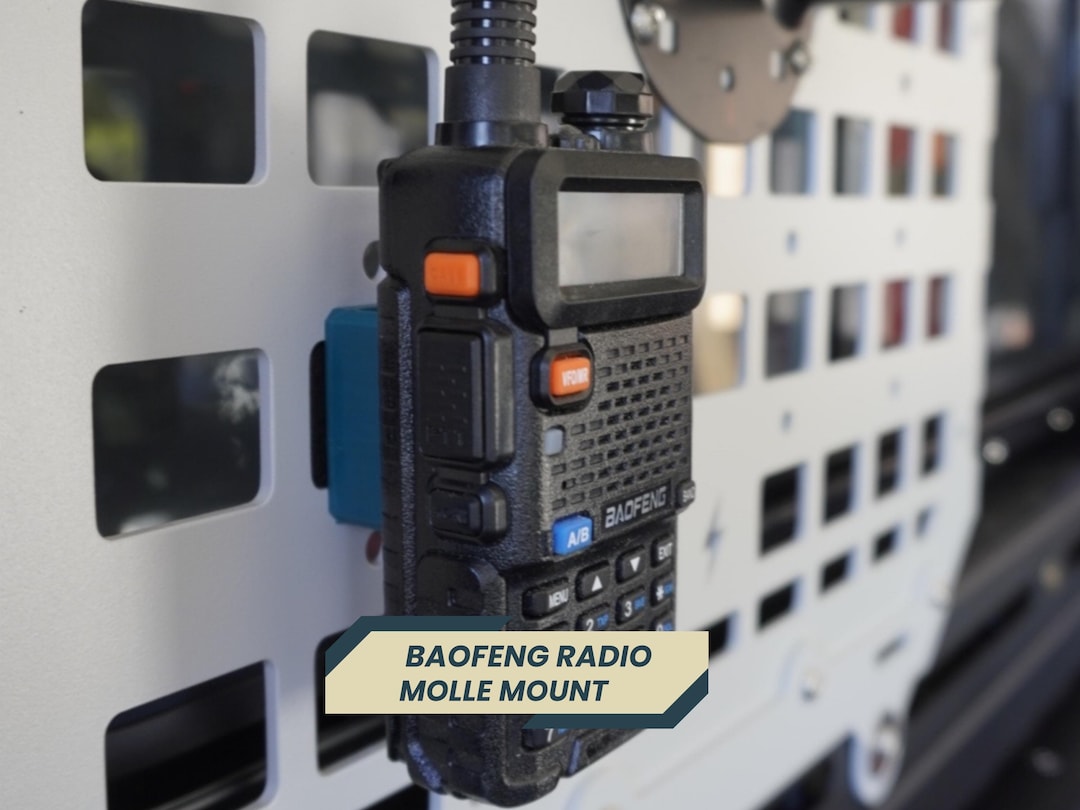 Baofeng Radio MOLLE Panel Clip/holder - Etsy