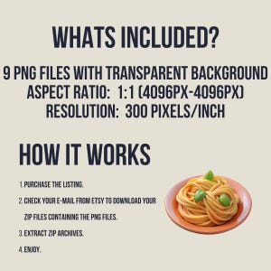 9 Spaghetti 3D Clip Art PNG Files, Cliparts for Invitations, Stickers ...