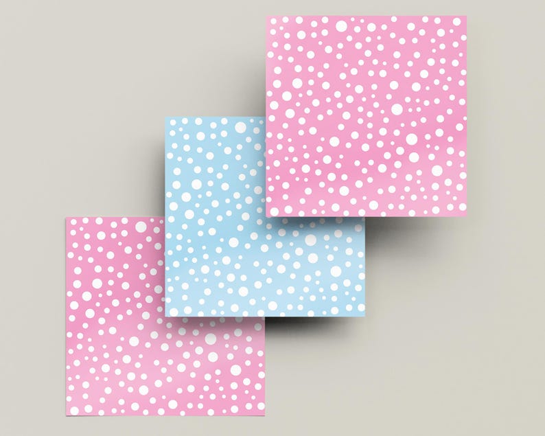 Circle Pastel Digital Paper: Scrapbook Backgrounds (digital Download ...