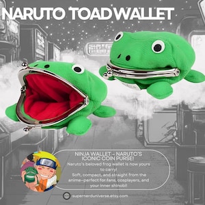 Naruto Frog Wallet - Etsy