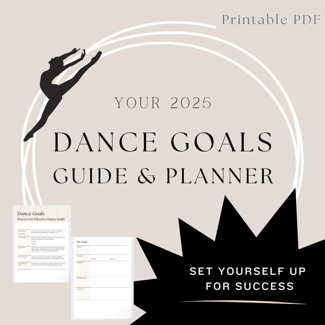 Reach Dance Goal Dance Framework for Goal Setting, Dance for Beginners ...
