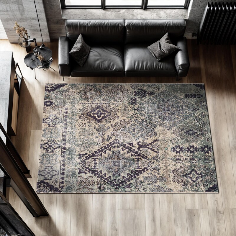 Aztec Rug - Etsy