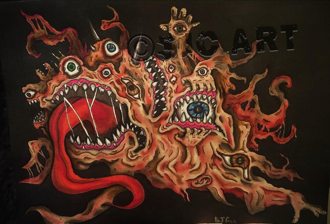 GLORP Laminated Print - Etsy