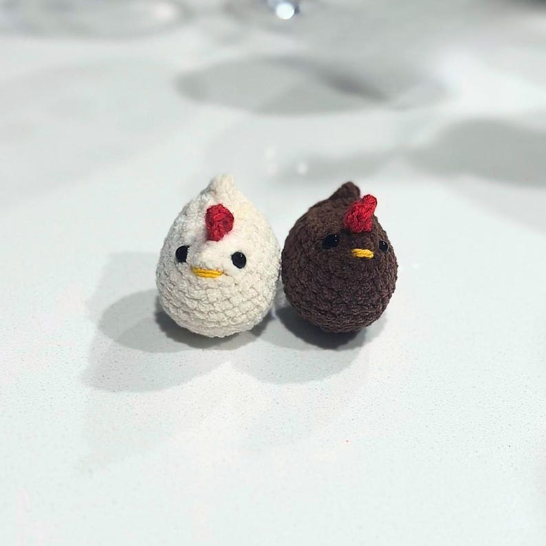 Stardew Valley Plush Chicken Amigurumi: Hand-crocheted Gamer Gift - Etsy