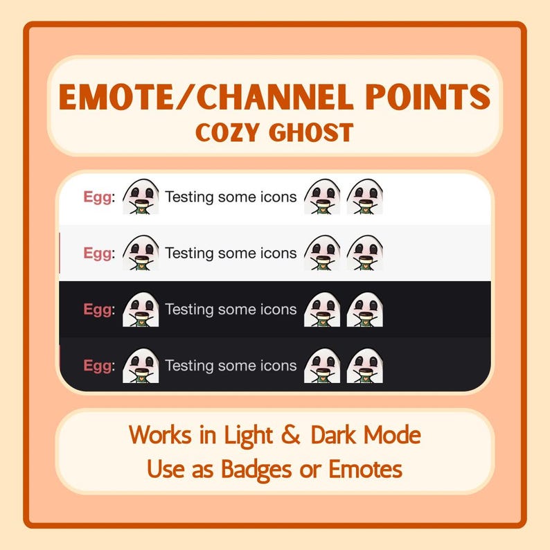 Cozy Ghost Channel Point Icon for Twitch: Autumn or Halloween Stream ...